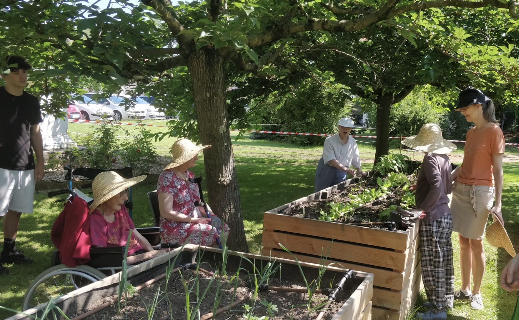 Ouverture du potager solidaire et inclusif de la Providence - Ulule