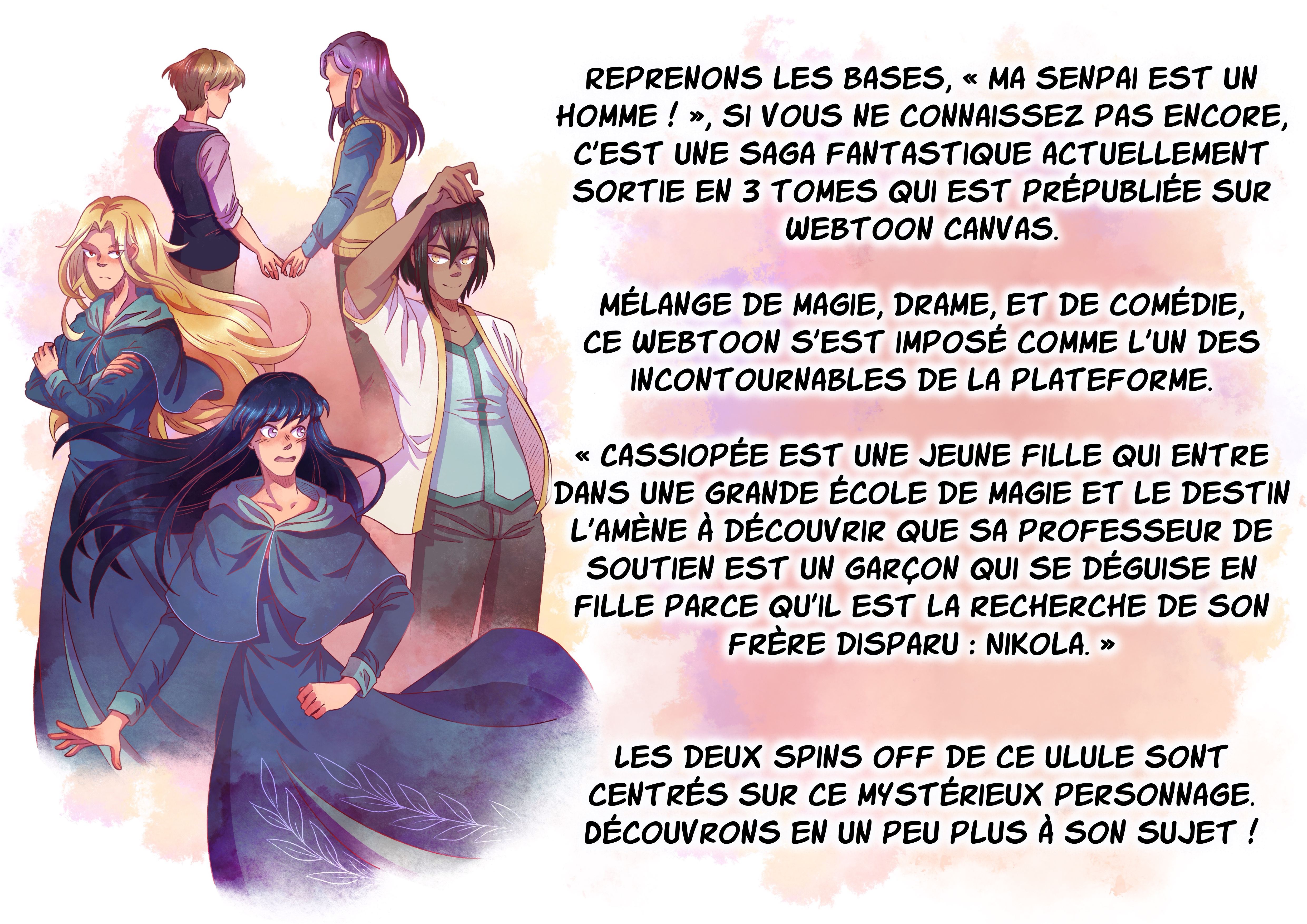 Spin Off « Ma senpai est un homme