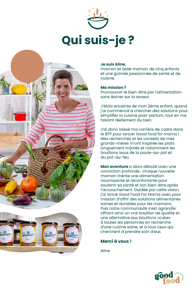 Good food for mama - Les bouillons bienfaisants