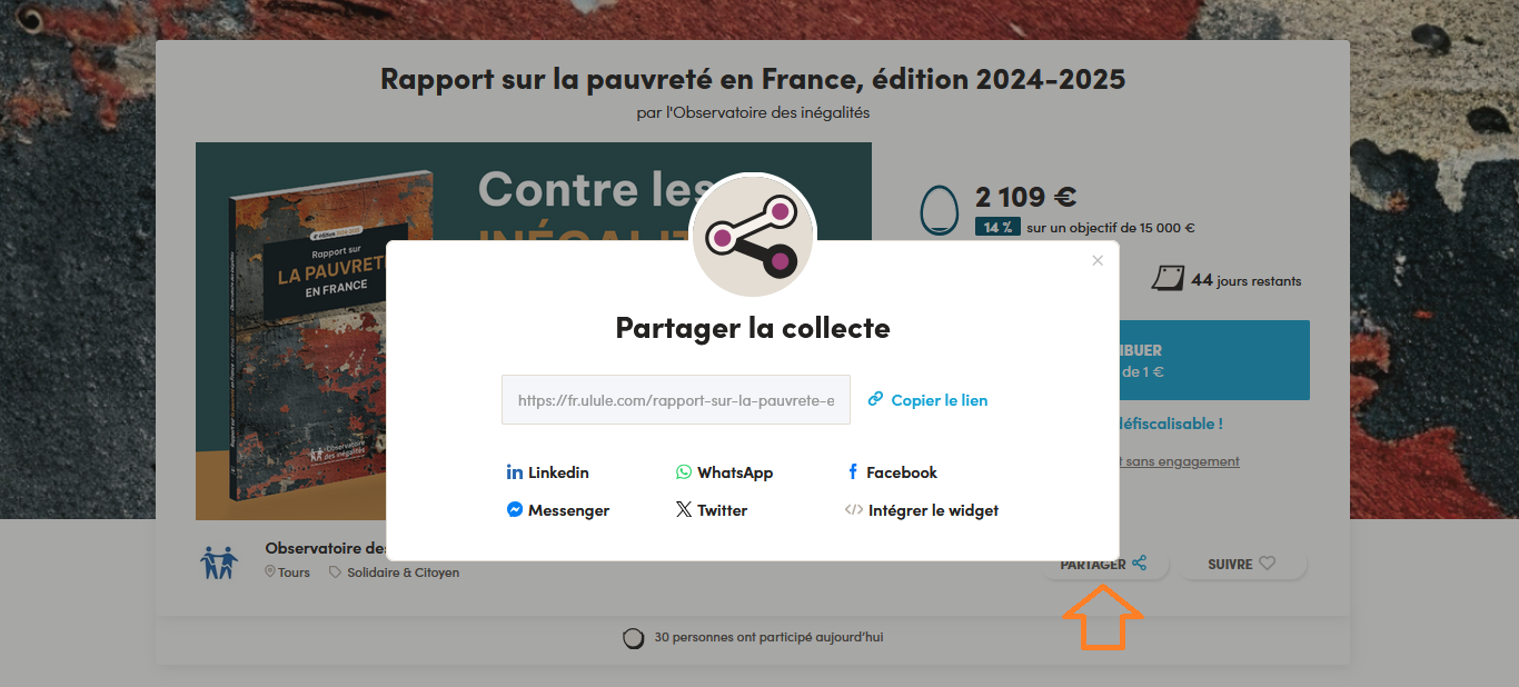 Rapport sur la pauvreté en France, édition 2024-2025 - Ulule
