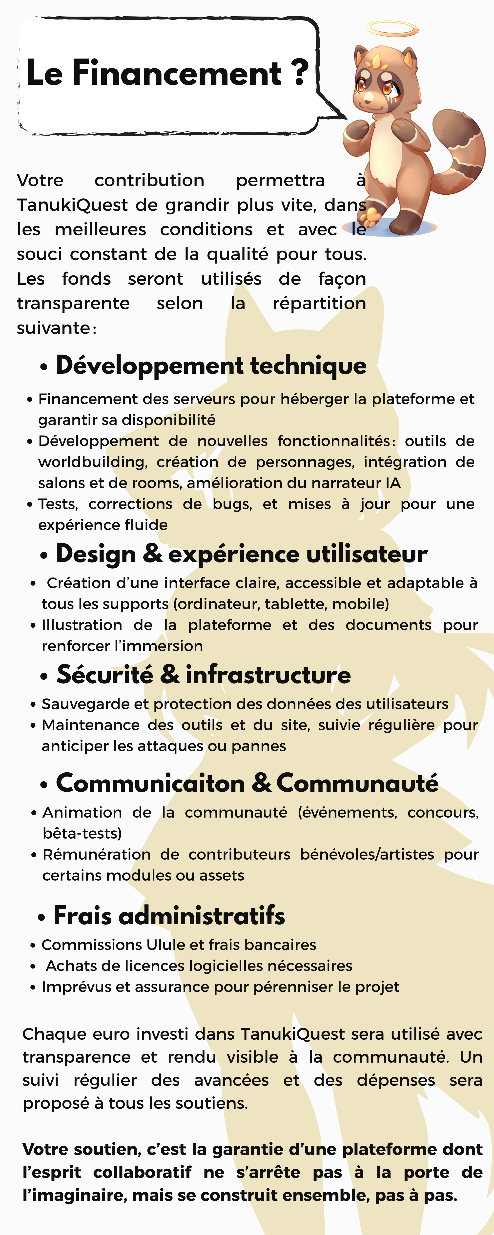 Tanuki - VOTRE plateforme de JDR Textuel