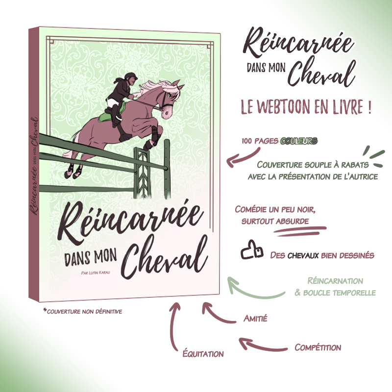 Réincarnée dans mon Cheval en version papier - Ulule