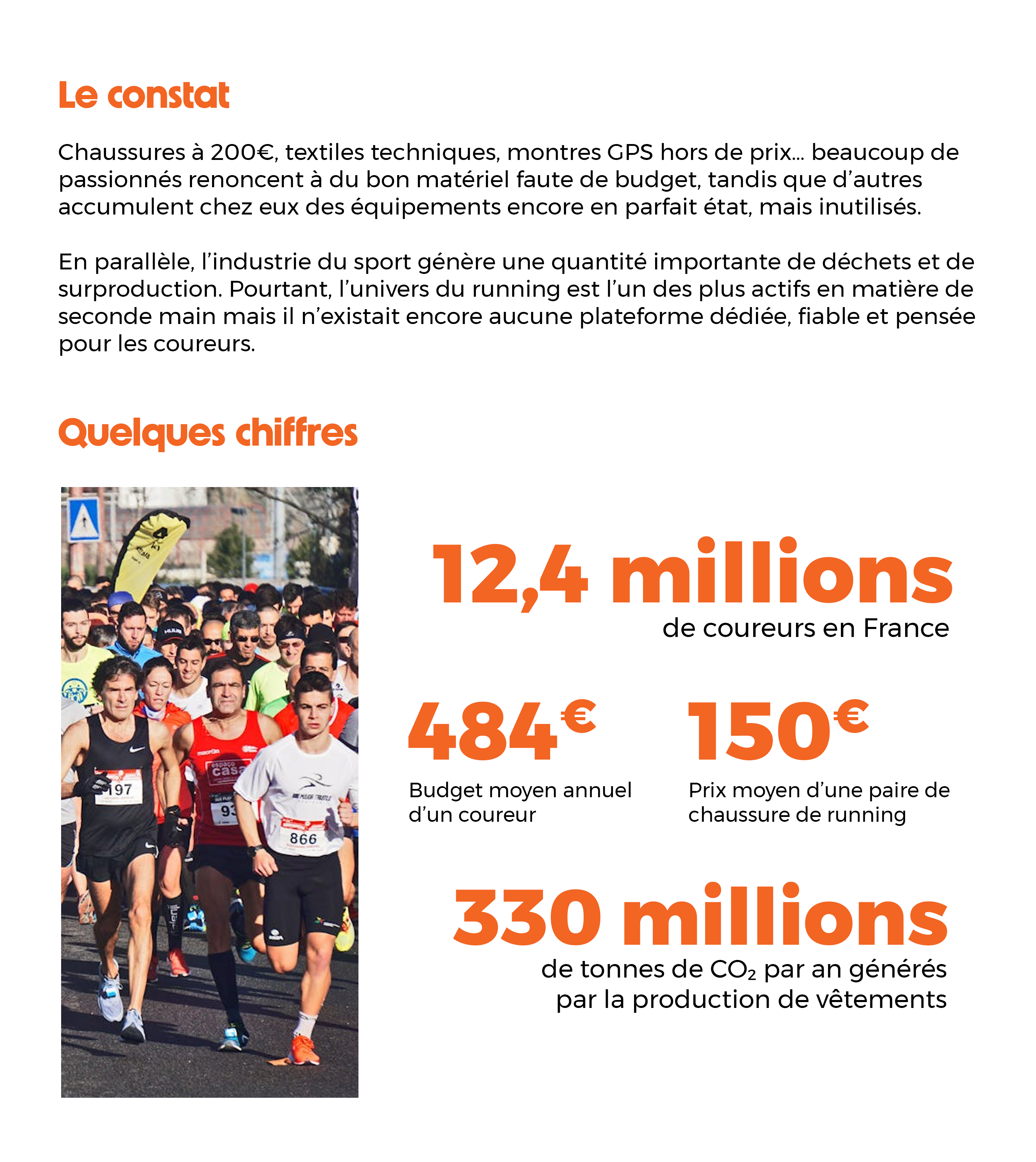Runcorner : la marketplace de seconde main 100% running - Ulule