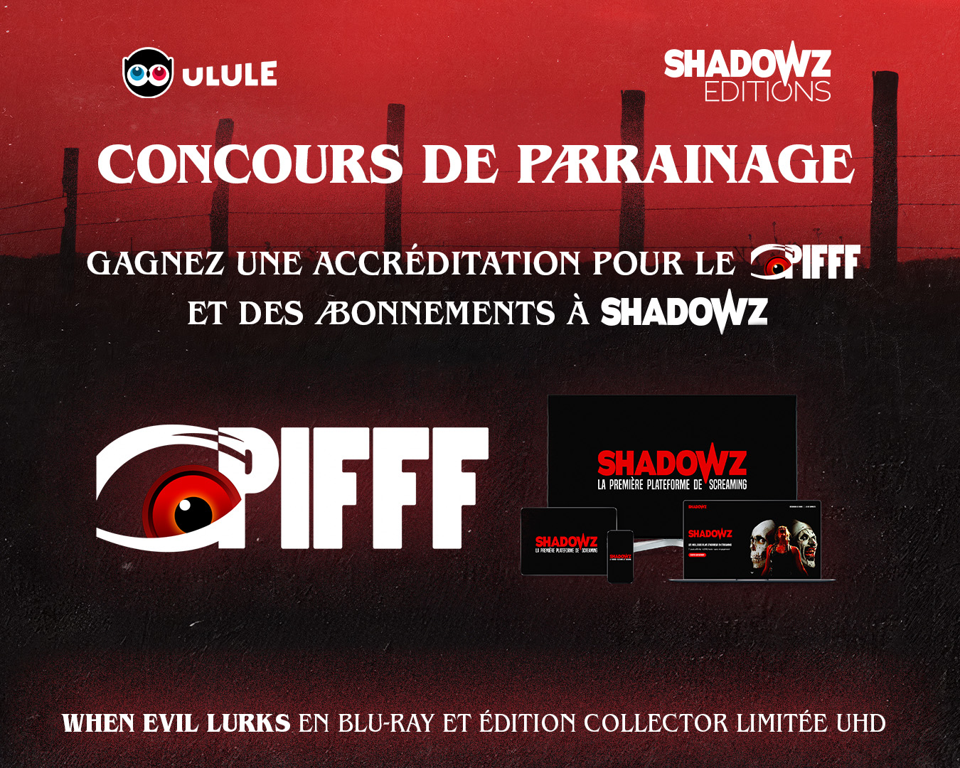 When Evil Lurks en Blu-ray et coffret collector 4K - Ulule