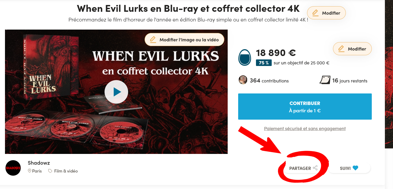 When Evil Lurks en Blu-ray et coffret collector 4K - Ulule