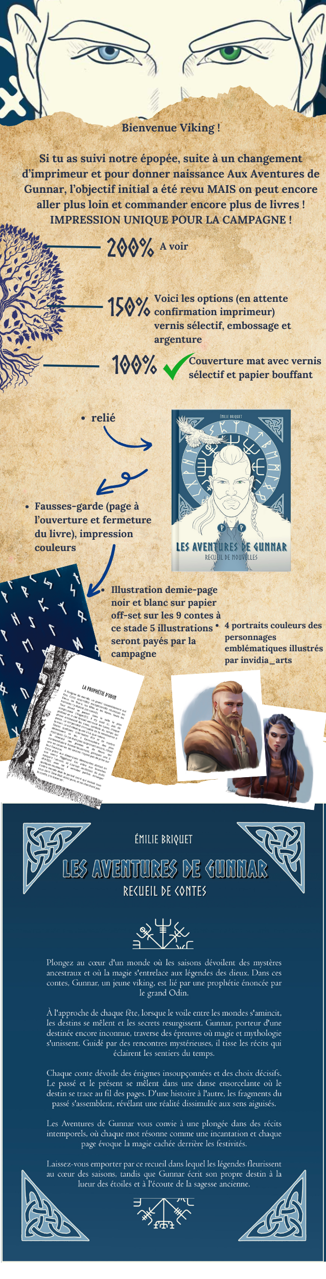 Les Aventures de Gunnar, Tome 1, recueil de contes viking