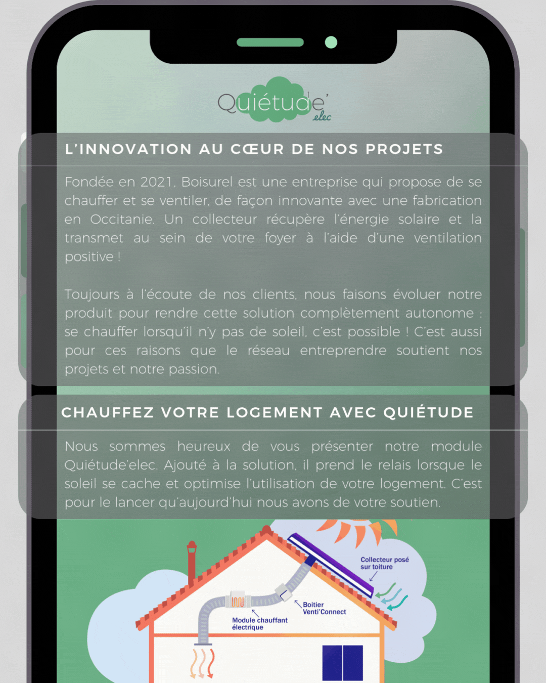 Chauffage hybride solaire-électrique - Ulule