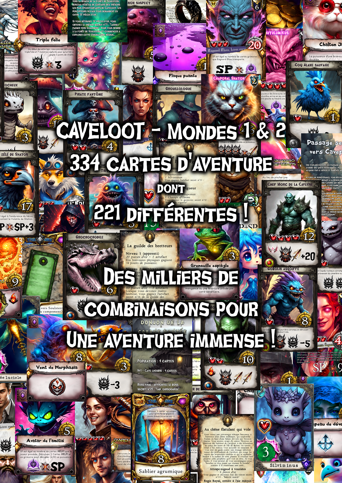 CAVELOOT Roguelite Adventure Cardgame - Ulule