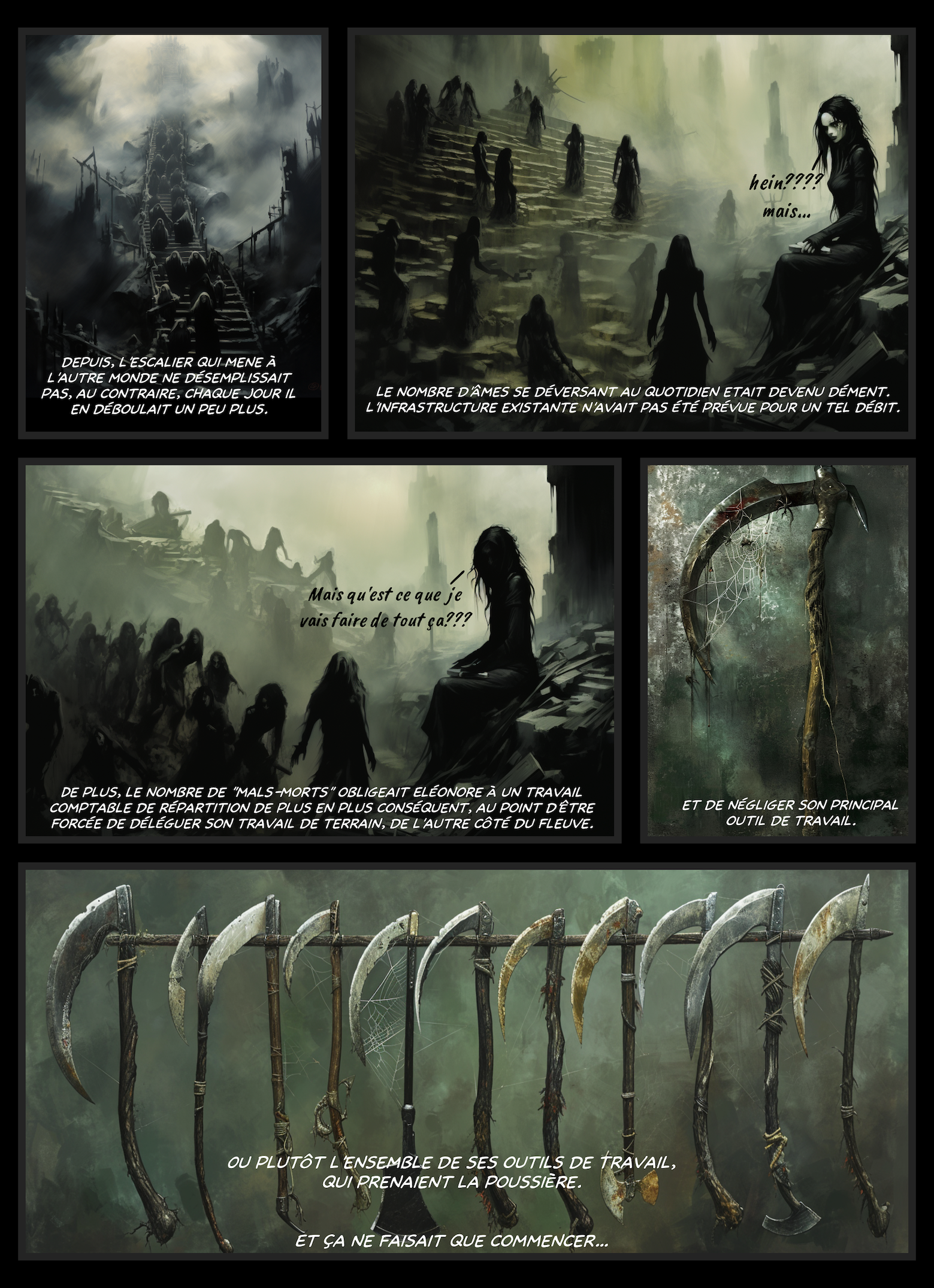 Eléonore Scythe (la BD en IA) - Ulule