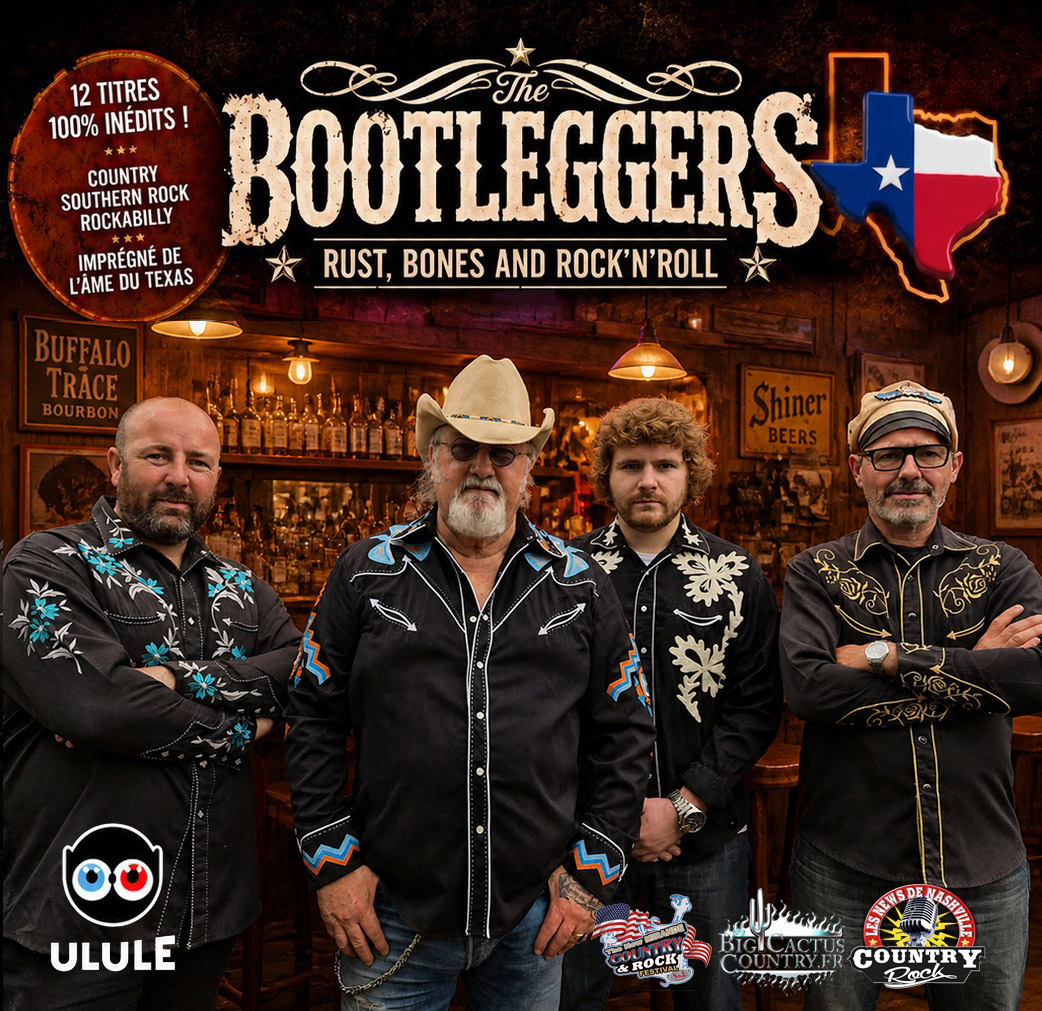 Nouvel Album BOOTLEGGERS "Rust , Bones & Rock'n'Roll" - Ulule