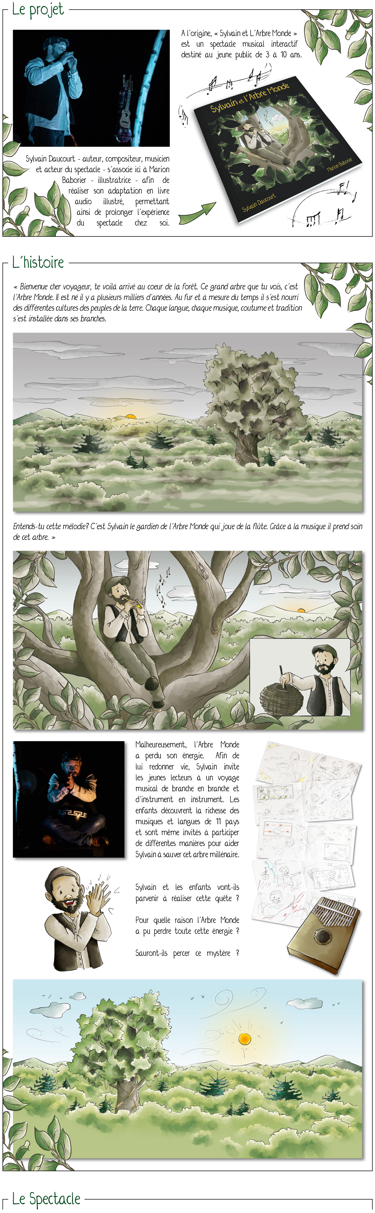 Sylvain et l'Arbre Monde - Ulule