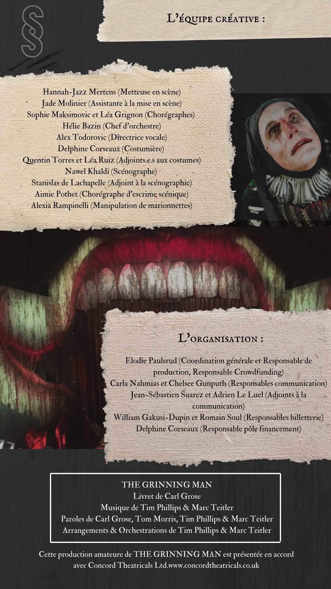 L'Homme qui rit - Soutenez le 4e projet de Side by Side