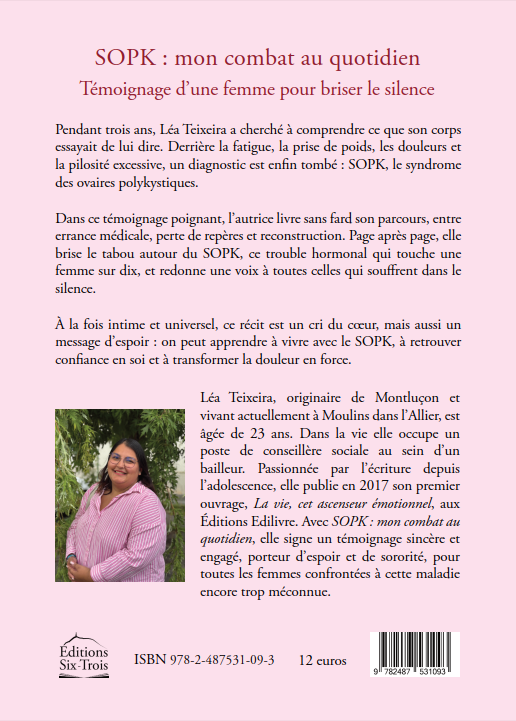 SOPK : mon combat au quotidien de Léa Teixeira - Ulule