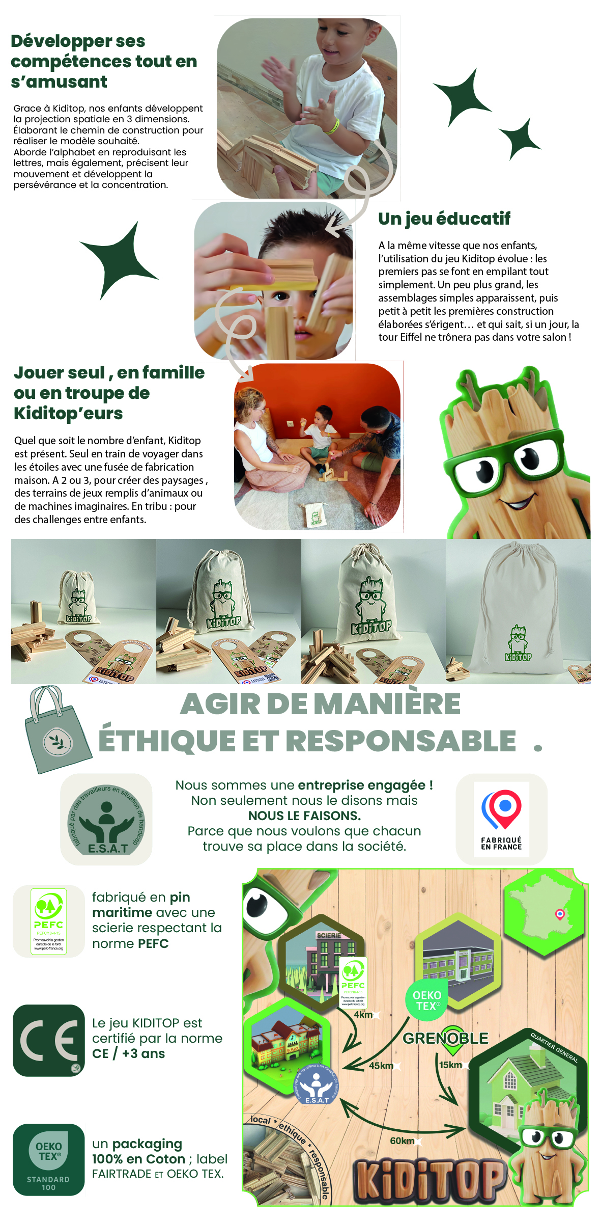 La nouvelle génération de planchettes en bois