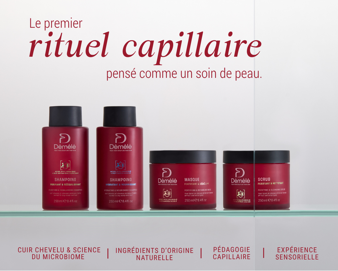 Démélé : la routine capillaire pensée comme un soin de peau - Ulule
