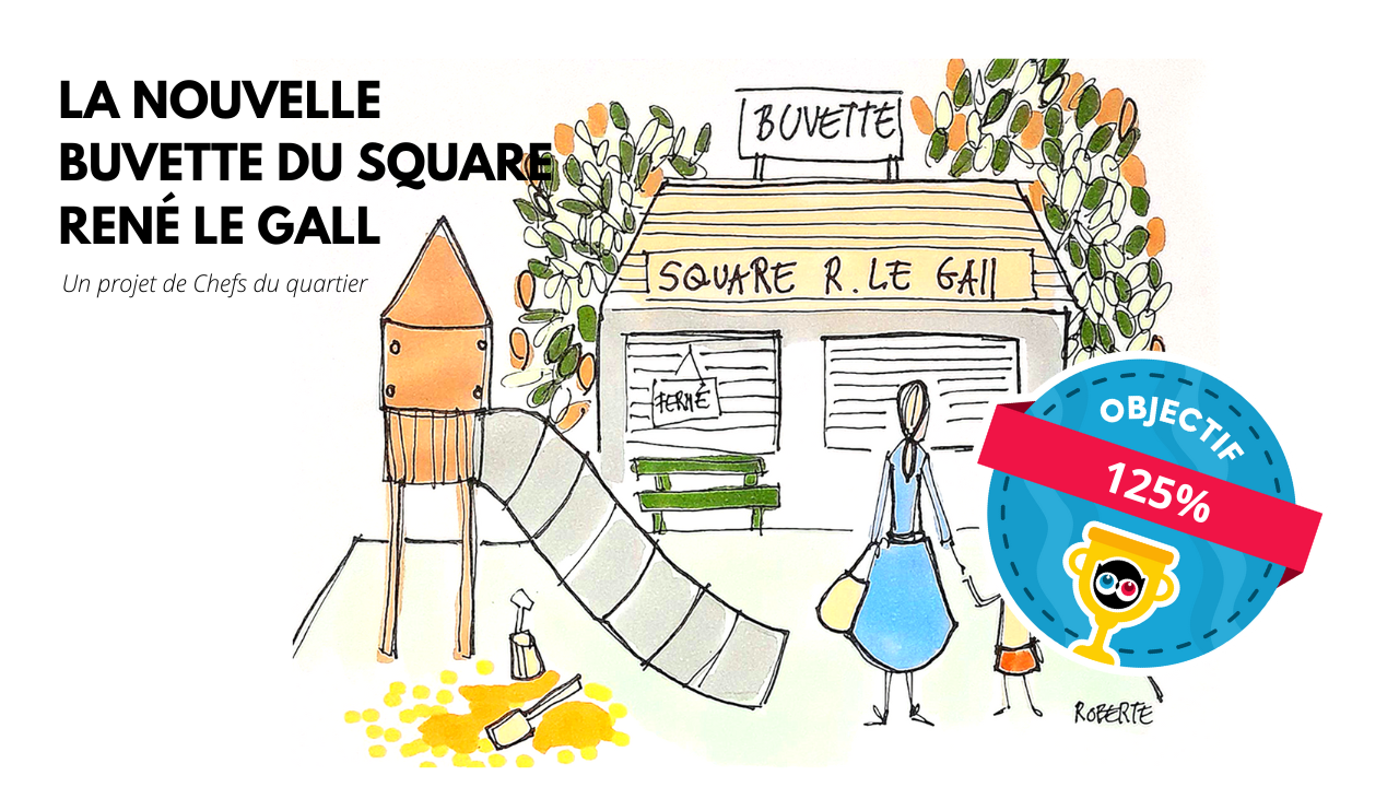 La nouvelle buvette du Square René Le Gall - Ulule