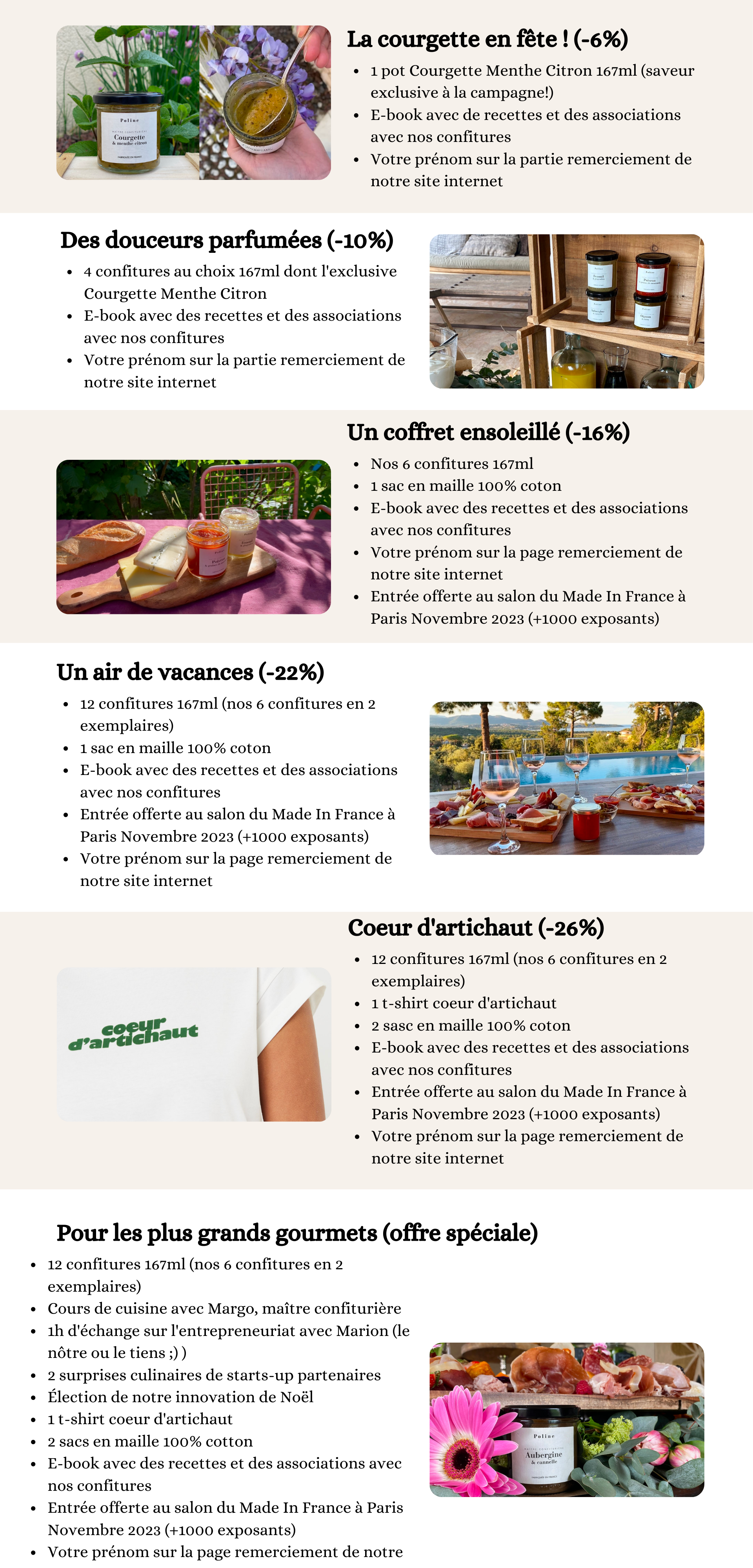 POLINE, 1ère marque de confitures de légumes en France 🇫🇷