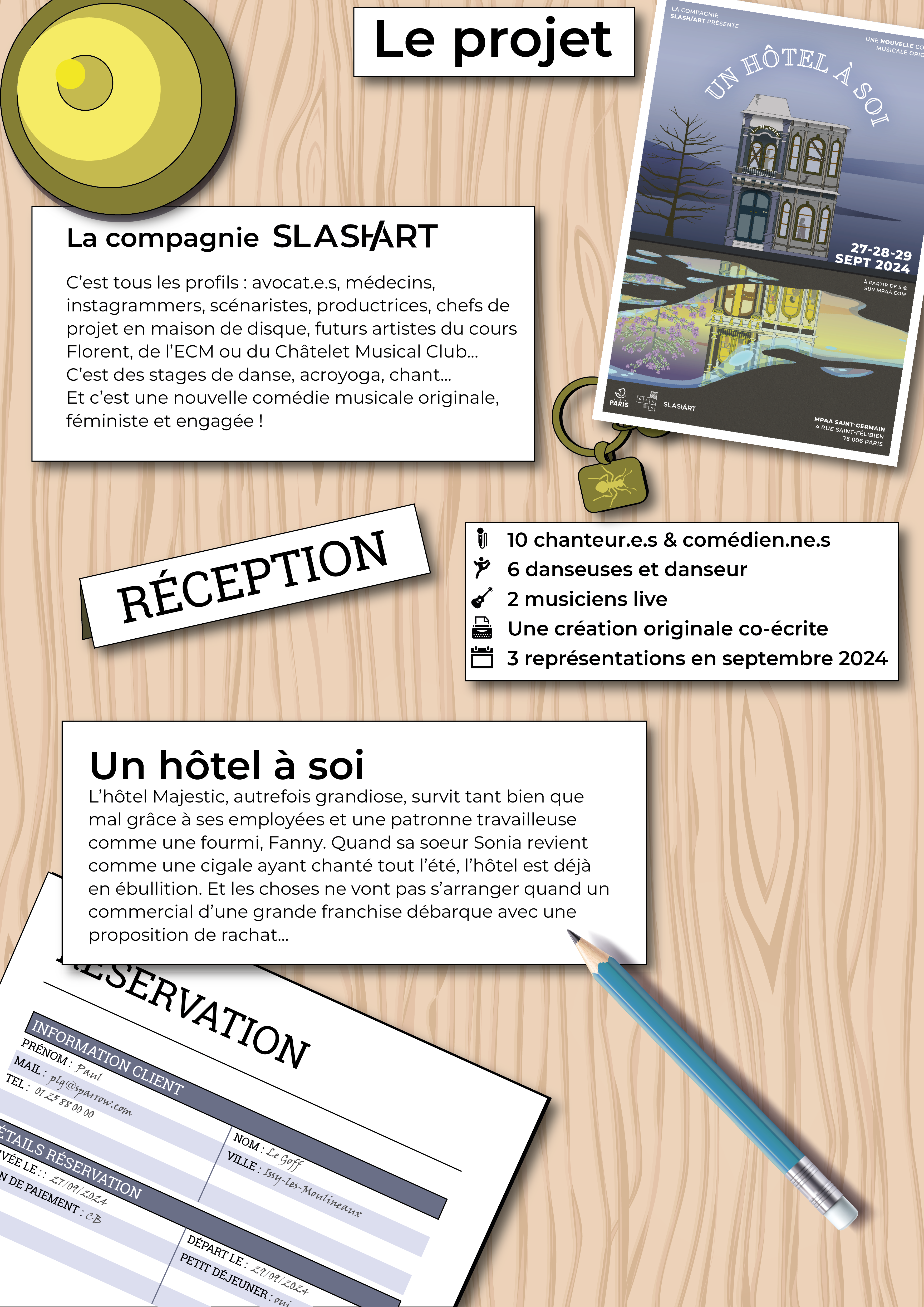 UN HÔTEL A SOI // Comédie Musicale Originale