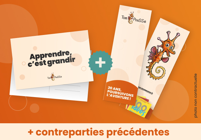 Jour J. Éditions Tom Pousse : 20 ans, poursuivons l’aventure - Ulule