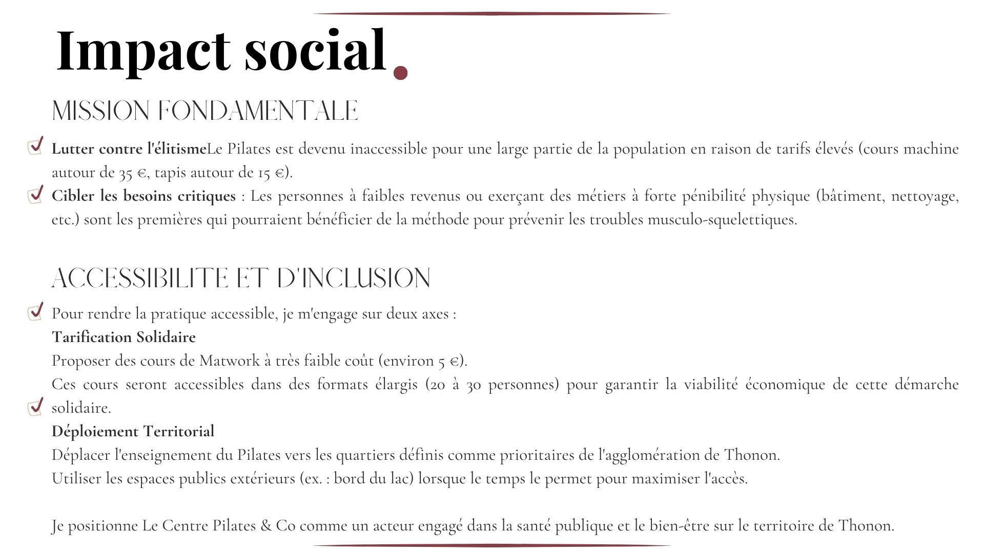 Centre Pilates & Co - Ulule