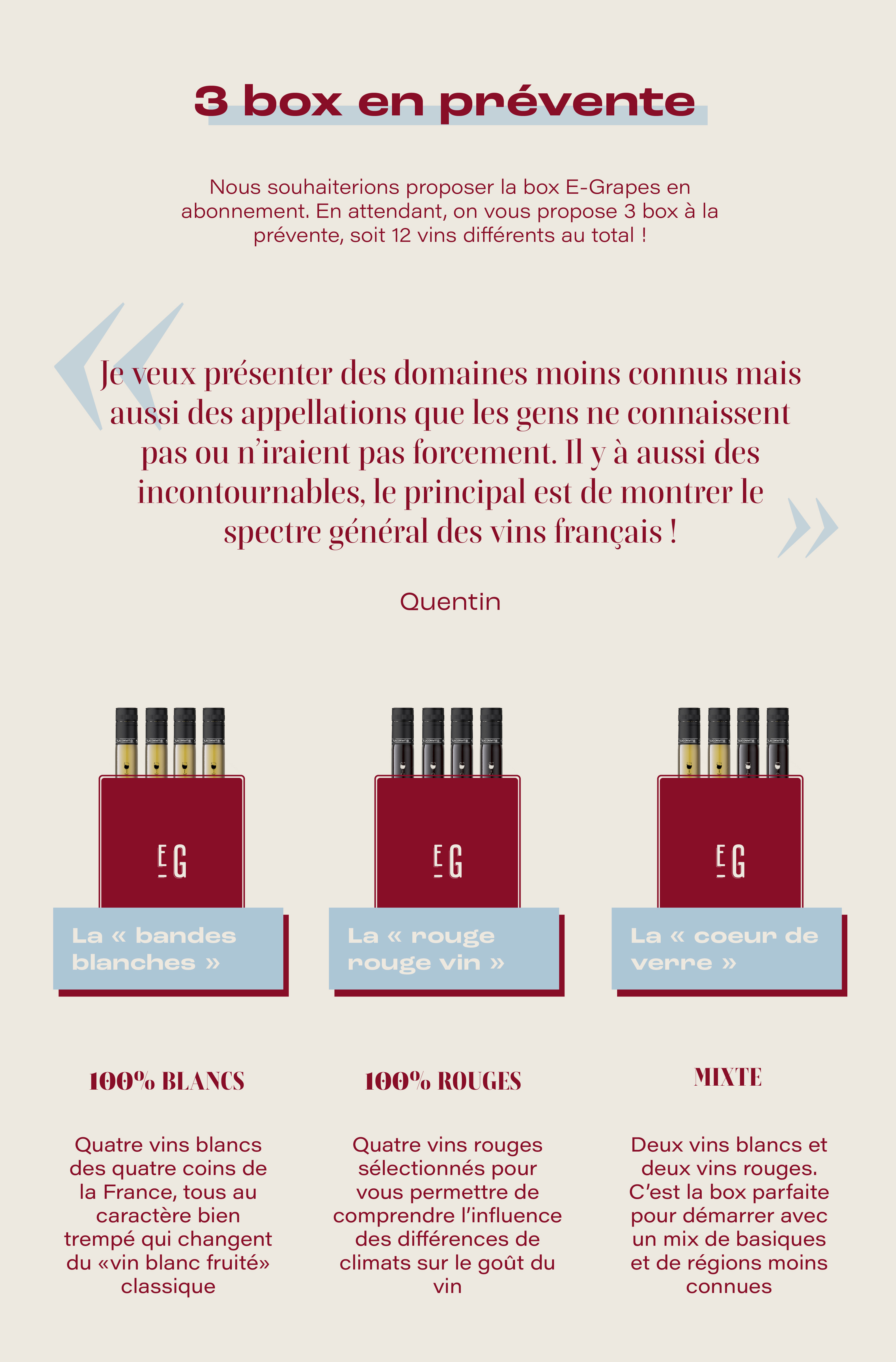 E-Grapes • La box vin alternative 🍷🤘