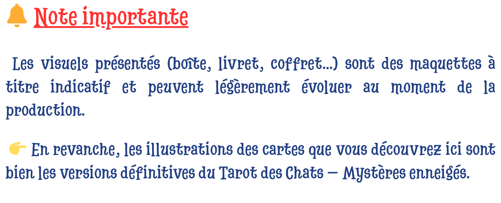 Le Tarot des Chats – Mystères Enneigés