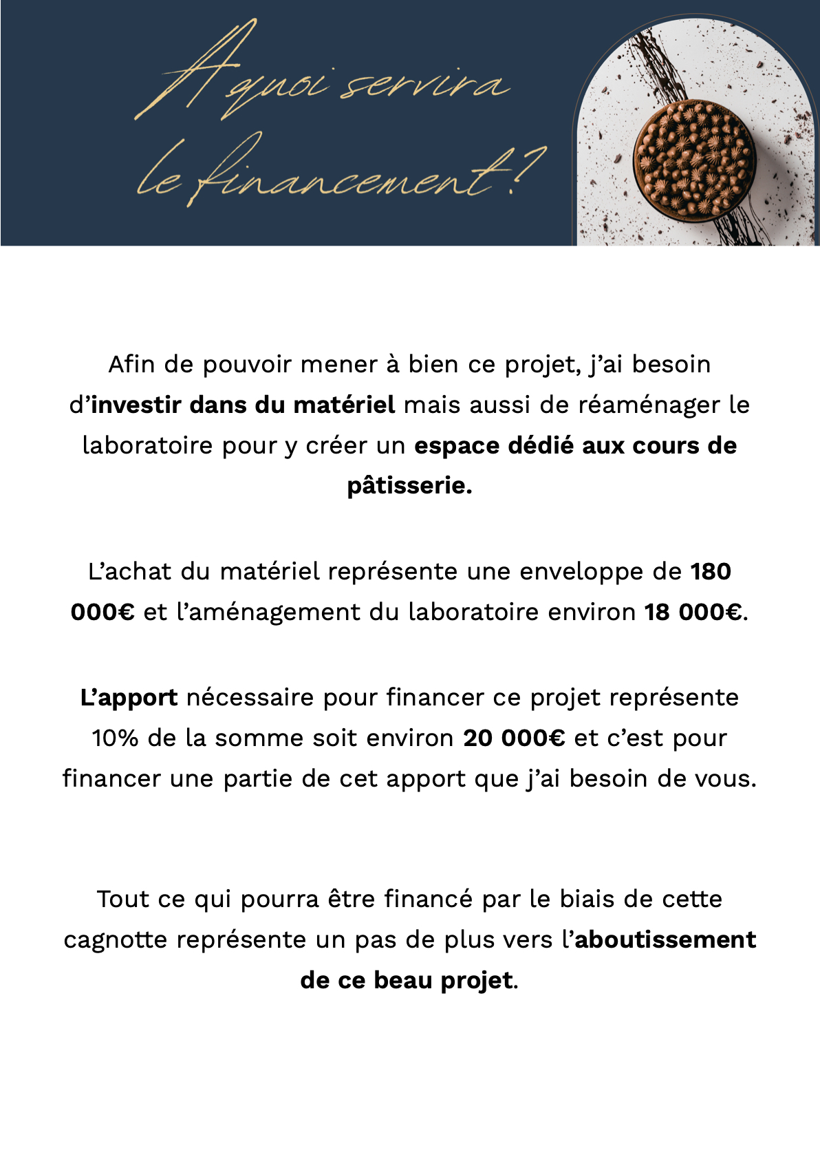 La P'tite Patisse devient grande !! - Ulule