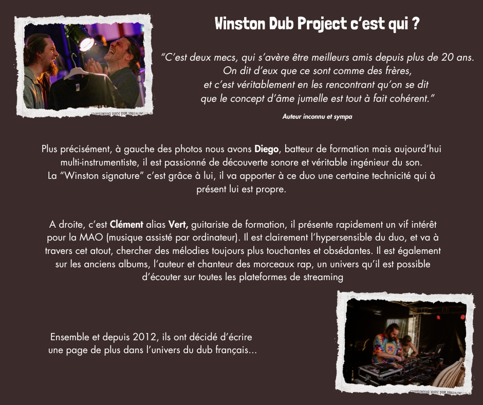 Winston Dub Project, nouvel album : Wanderer - Ulule