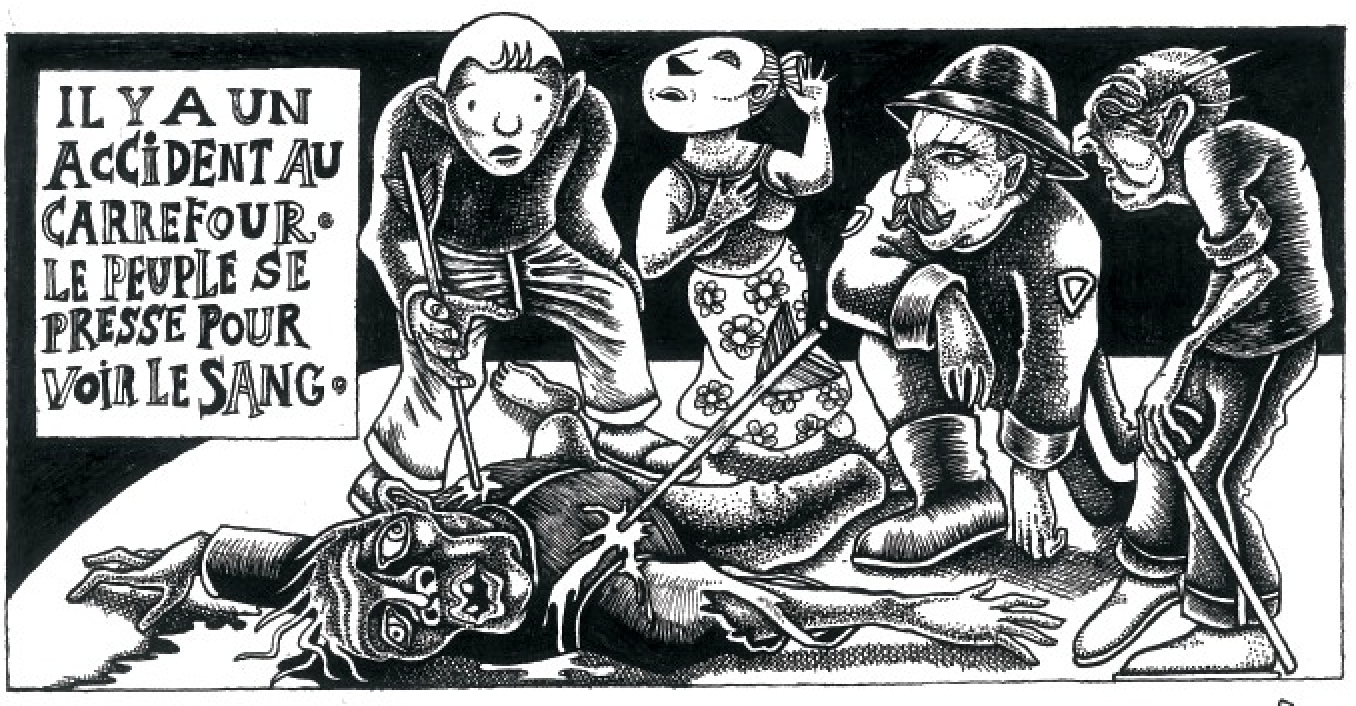 Le désert de Sarah, la première BD d'HP