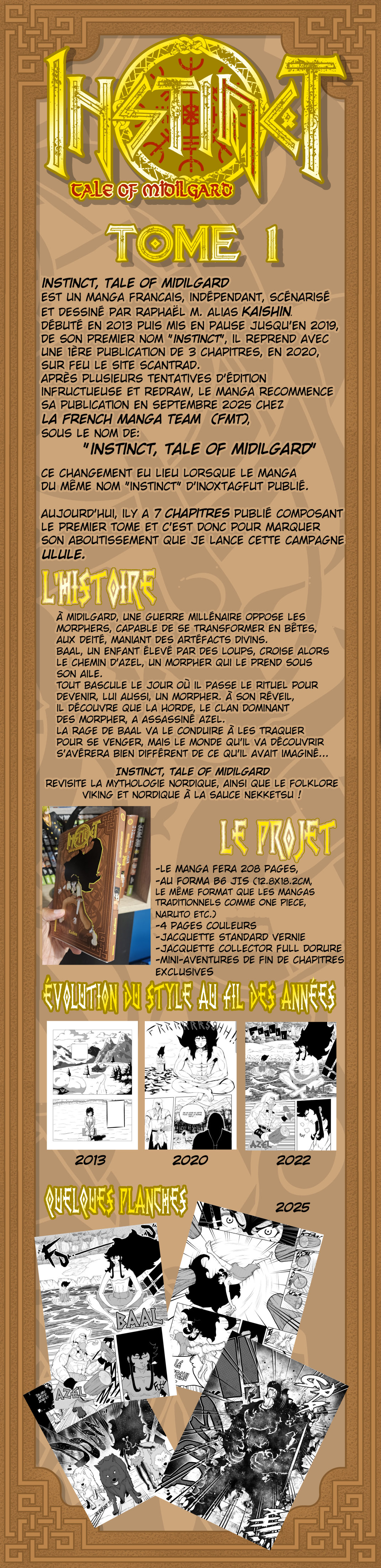 Instinct, Tale of Midilgard - Tome 1 - Ulule
