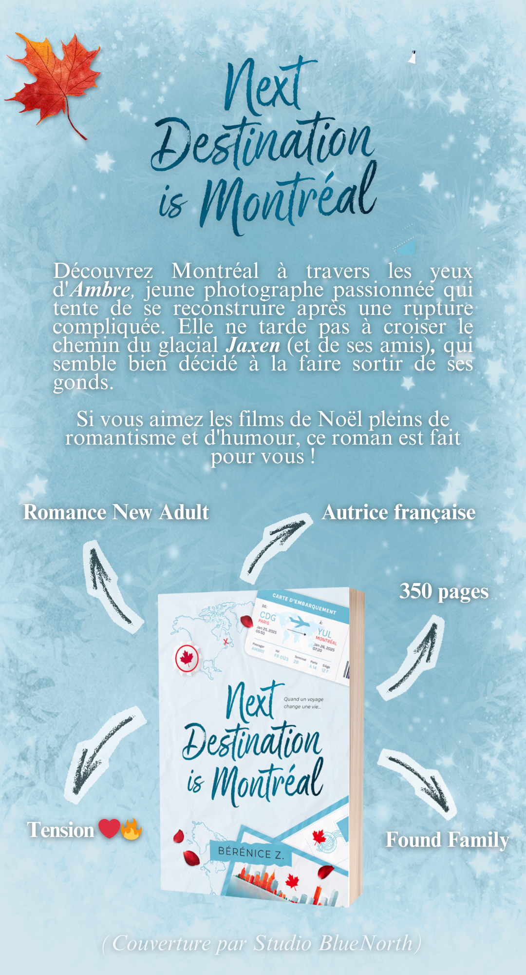 NEXT DESTINATION IS MONTREAL - Romance hivernale New Adult - Ulule