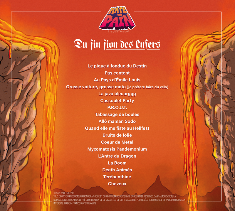 Hate for Pain - Précommande Album Digipack - Ulule