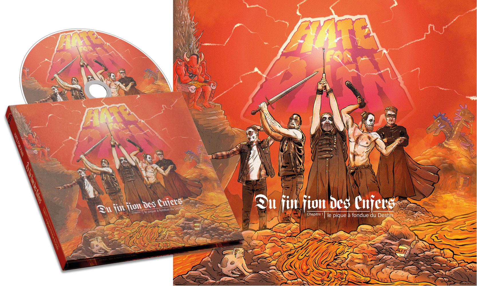 Hate for Pain - Précommande Album Digipack - Ulule