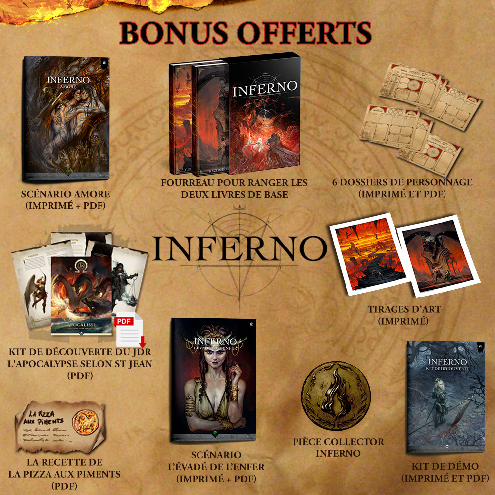 Inferno - Le Guide de l'Enfer de Dante