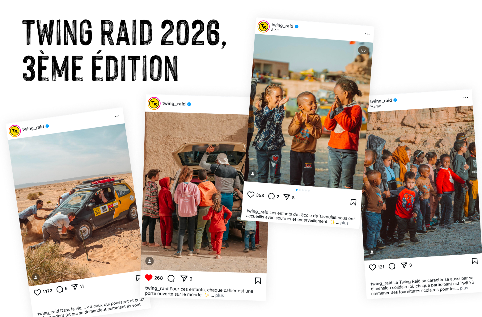 Twing Raid 2026 - Embarquez pour une aventure humanitaire