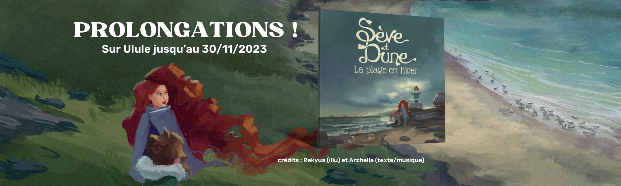 Sève et Dune : la plage en hiver