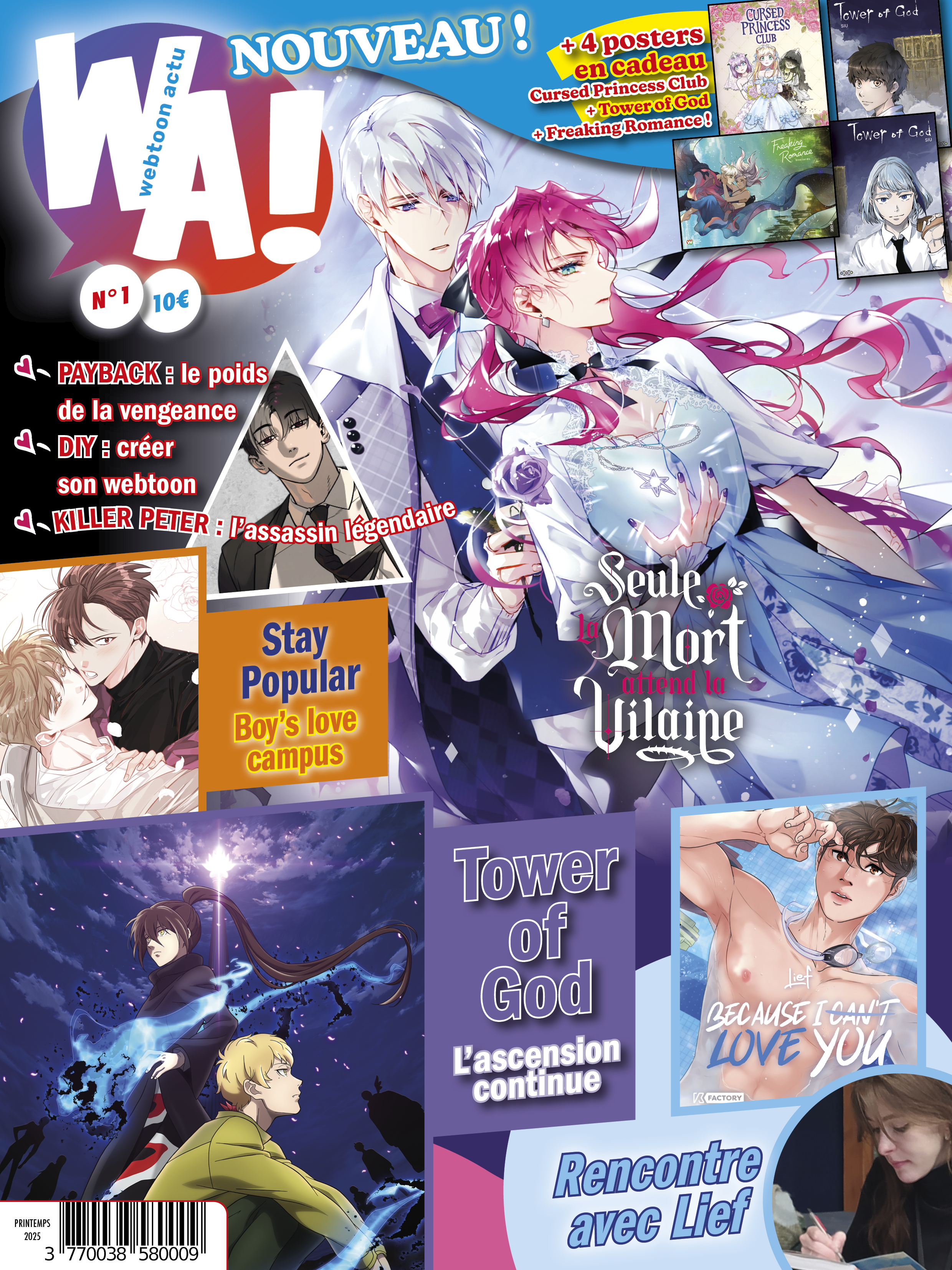 WEBTOON ACTU : le 1er magazine 100% webtoon ! - Ulule