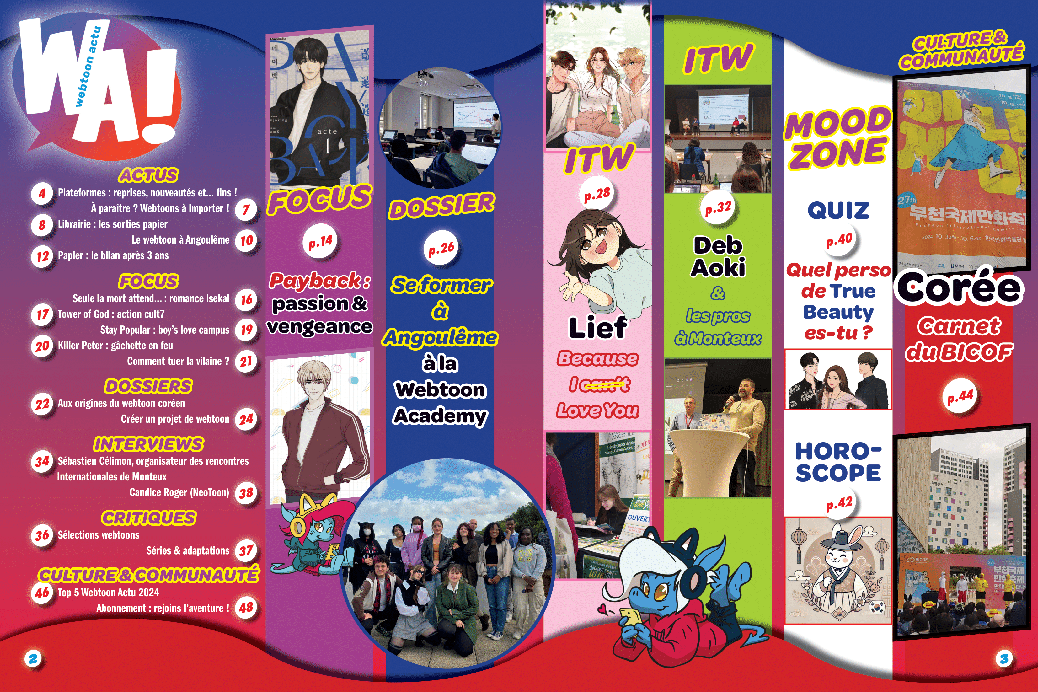 WEBTOON ACTU : le 1er magazine 100% webtoon ! - Ulule