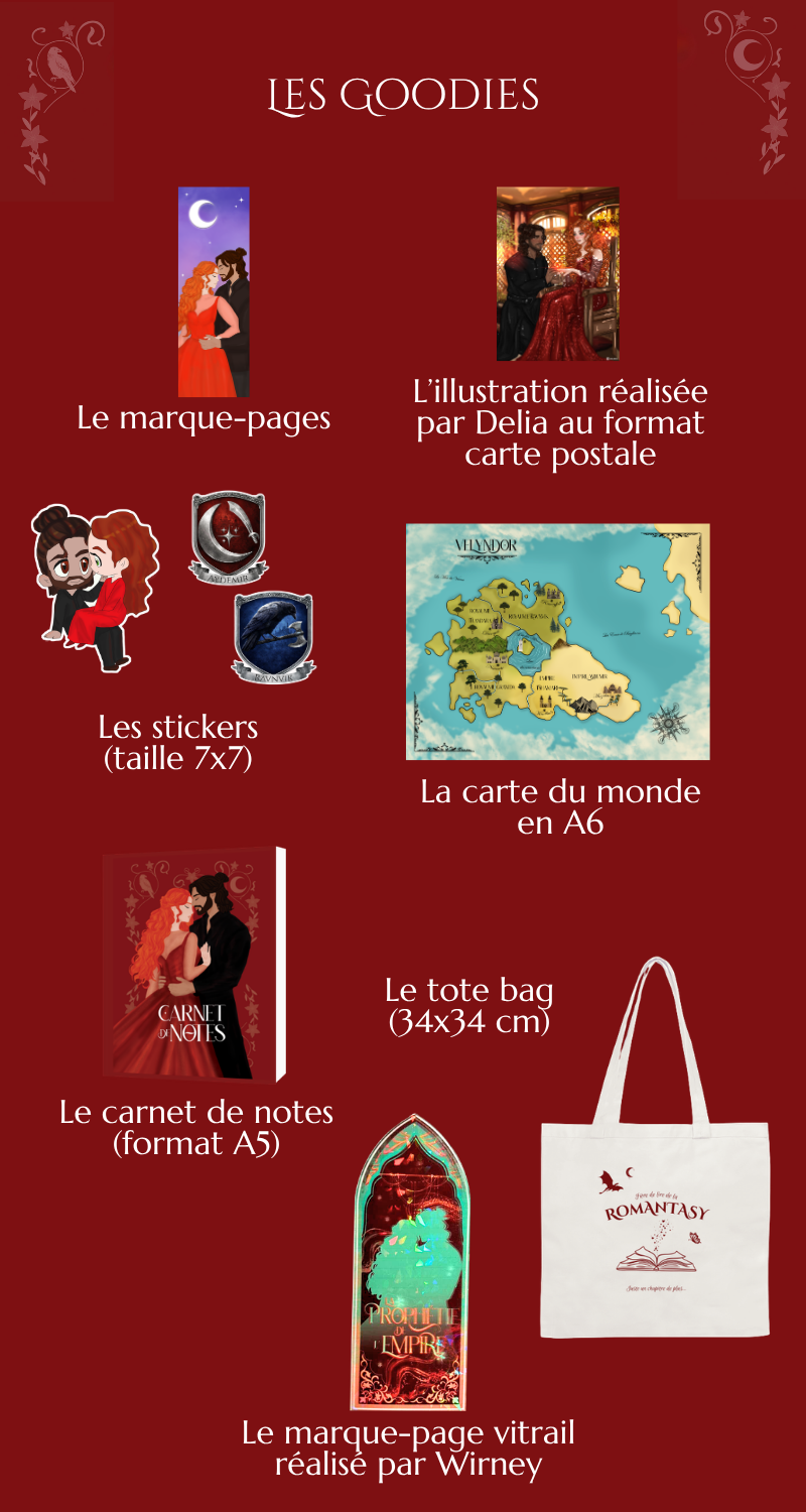 La prophétie de l'Empire - Romantasy mariage arrangé - Ulule
