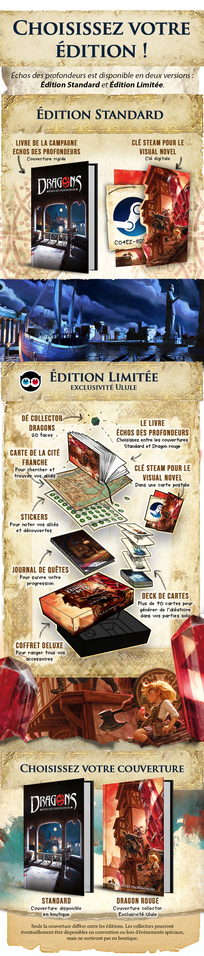 🐉 DRAGONS : Échos des profondeurs