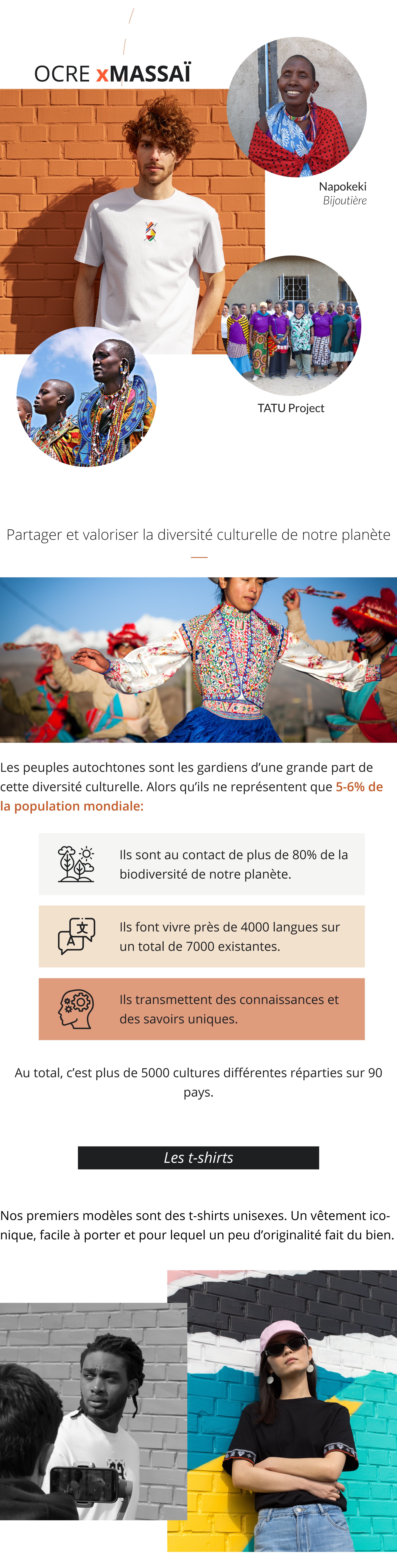 Ocre, collaborations autochtones