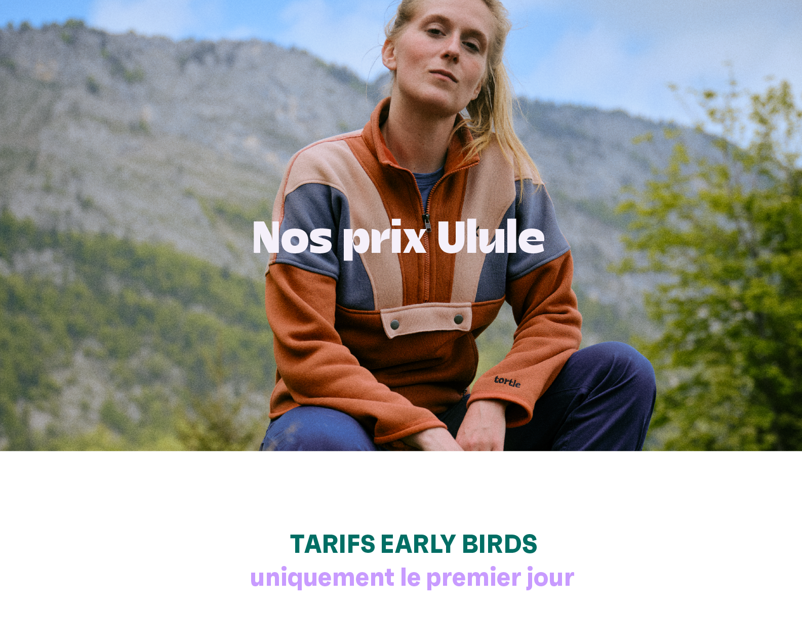 Tortle - Tenues de rando stylées & durables pour les femmes