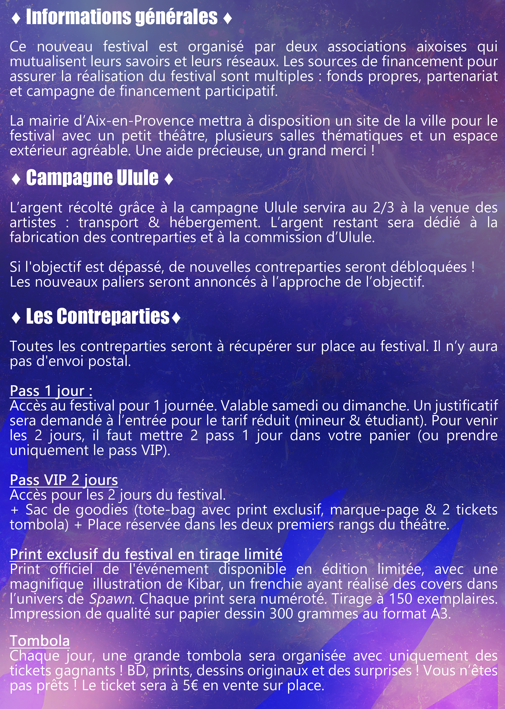 Multivers City : Festival des arts & métiers de l'imaginaire - Ulule