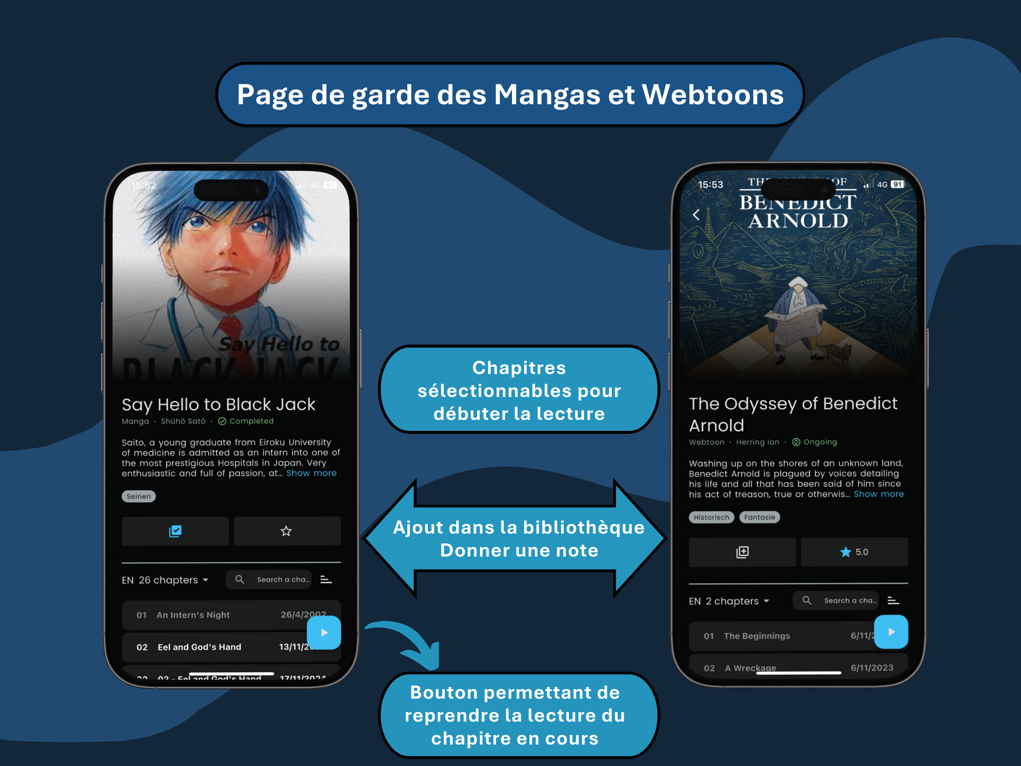 HAVEN - L'univers du Manga et Webtoon sur une app Next-Gen