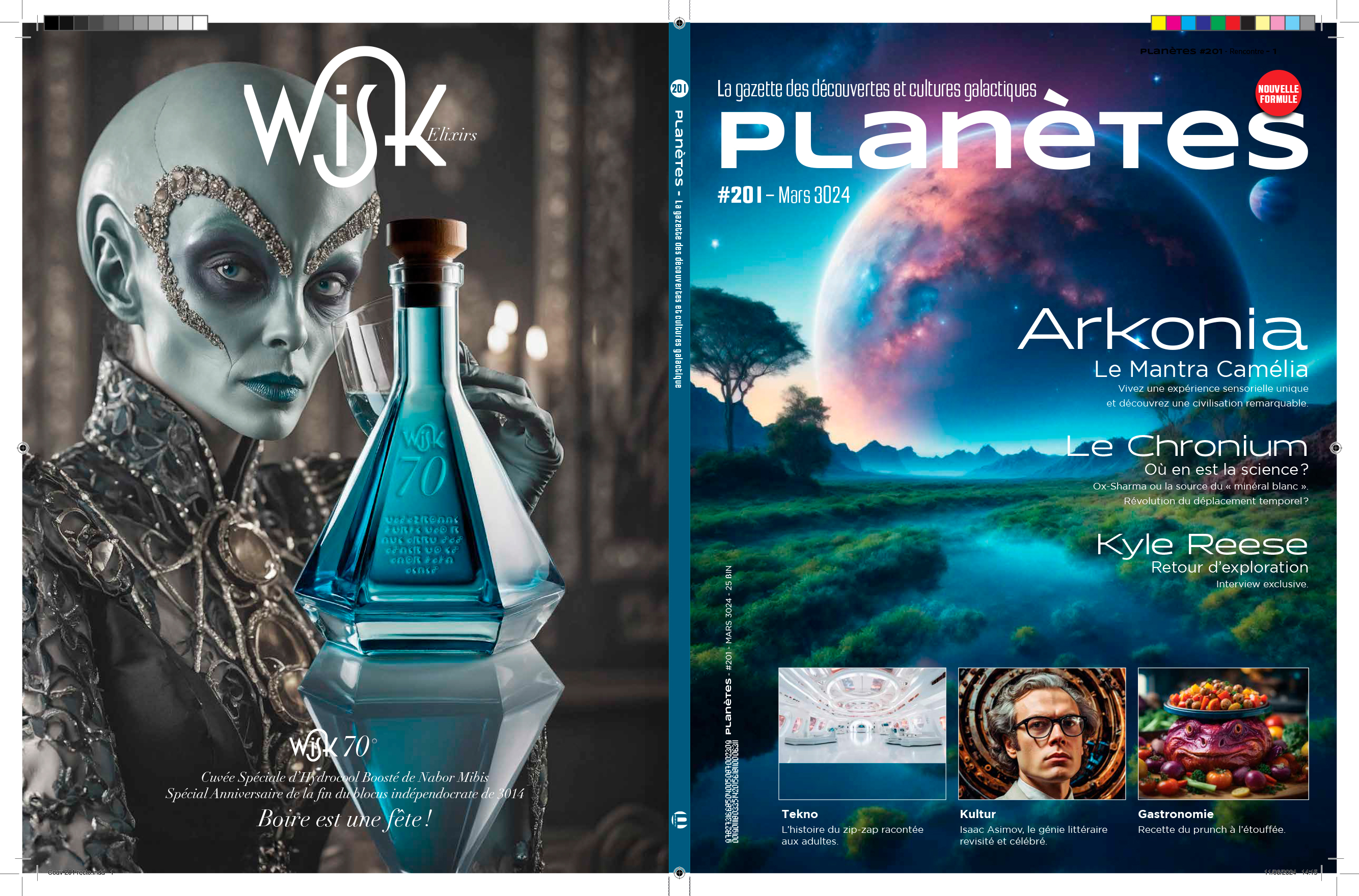 La Gazette Galactique. L'information en direct de l'an 3024 - Ulule