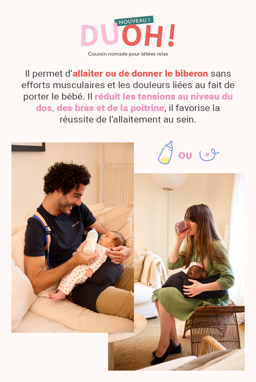 🚀 100% atteint ! Coussin d'allaitement nomade • DUOH!