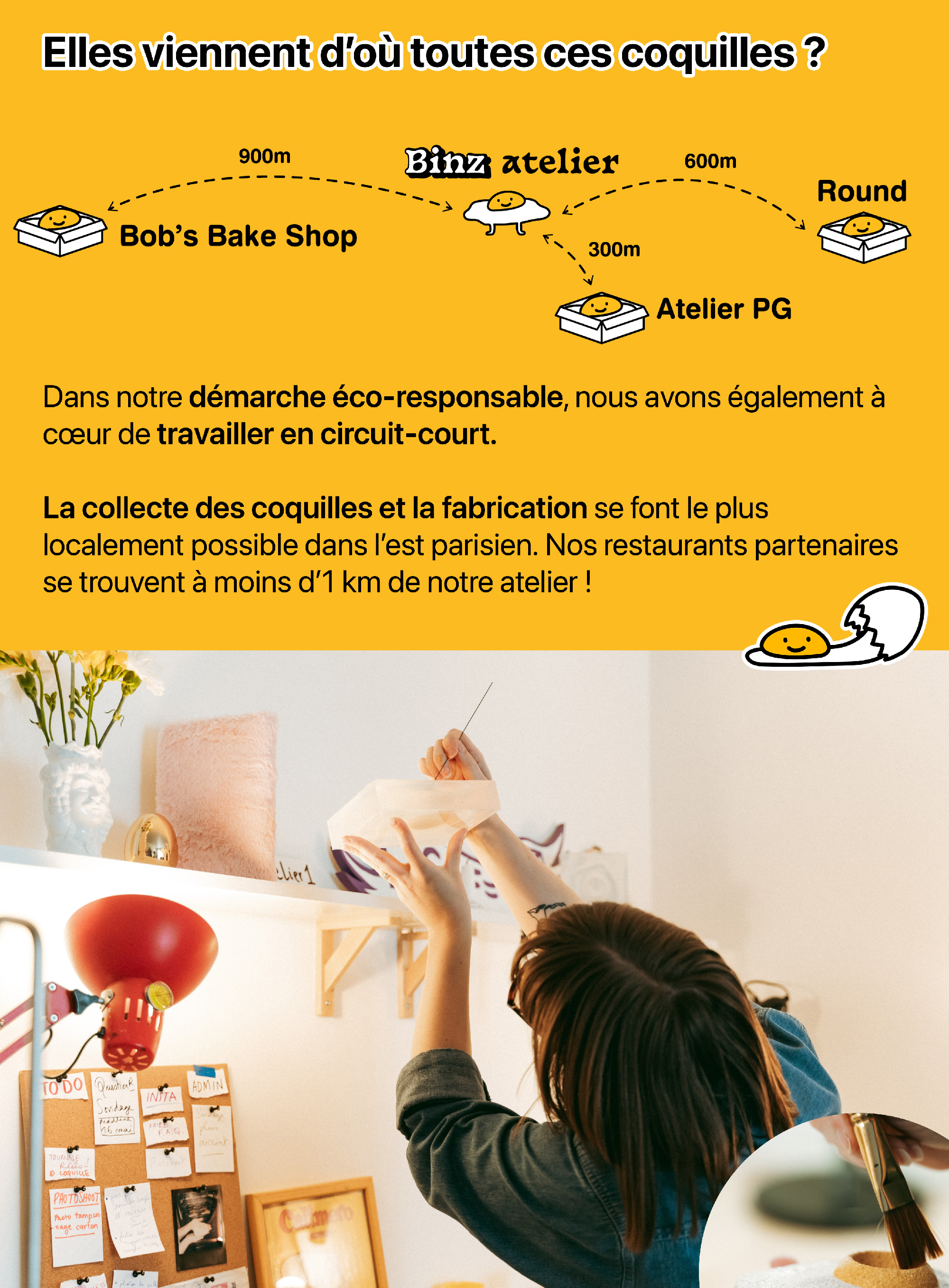 Des objets en coquilles d'œufs 🐣
