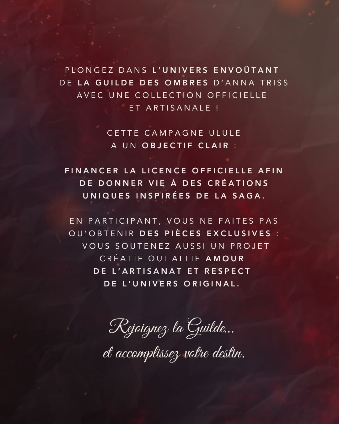 Licence pour "La guilde des Ombres"