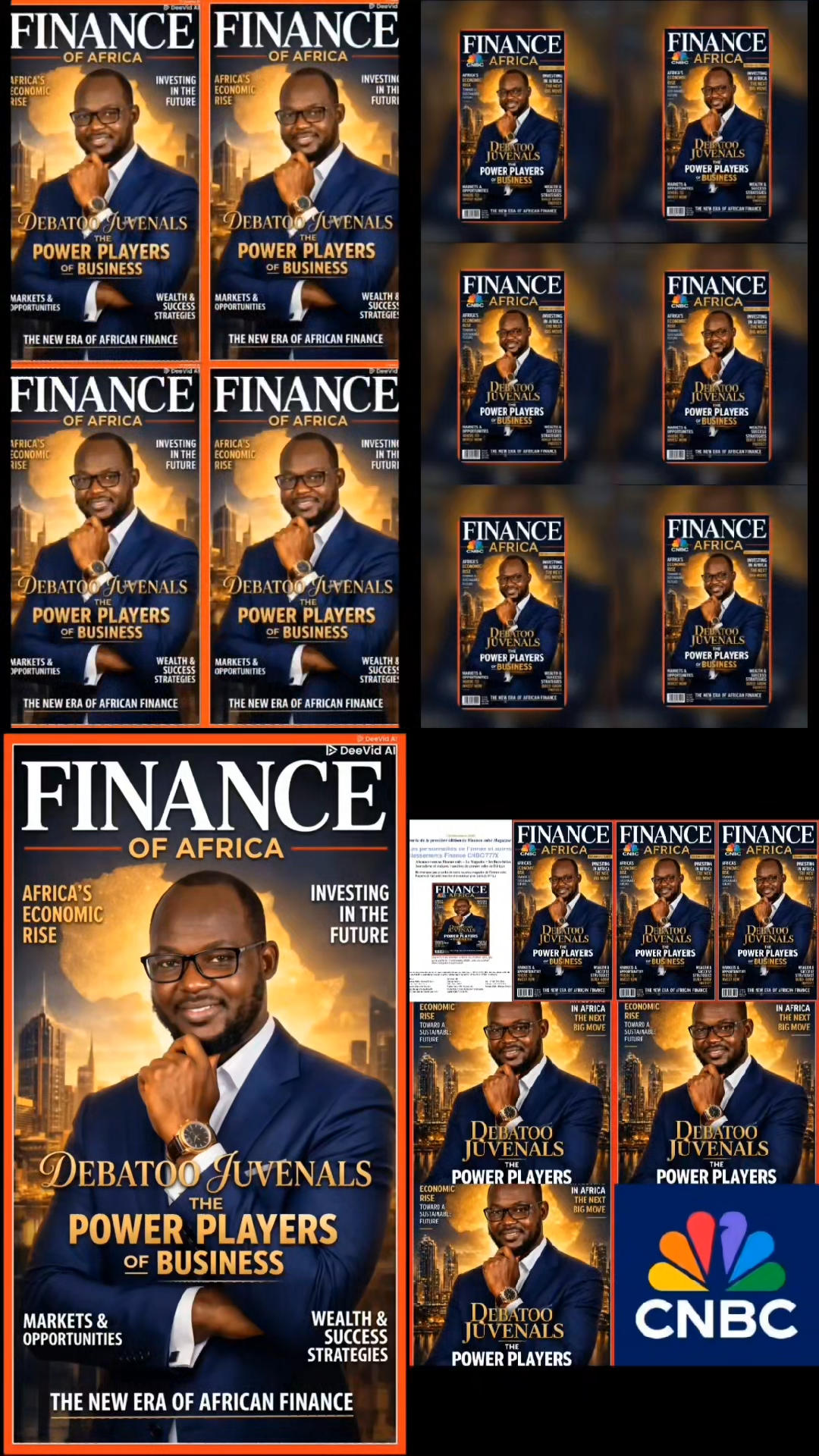 Votre Magazine est lancé! FINANCE OF AFRICA (Magazine) CNBC - Ulule