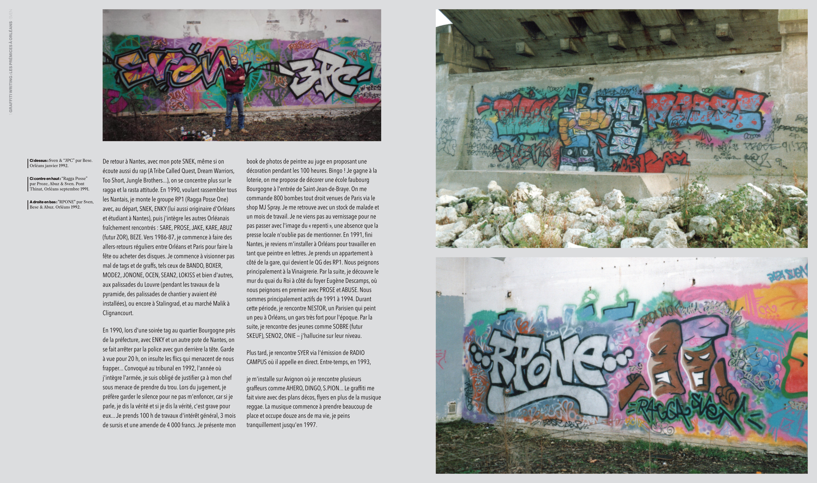 Pré-commande du livre "Orleans By Names" 25 ans de graffiti - Ulule